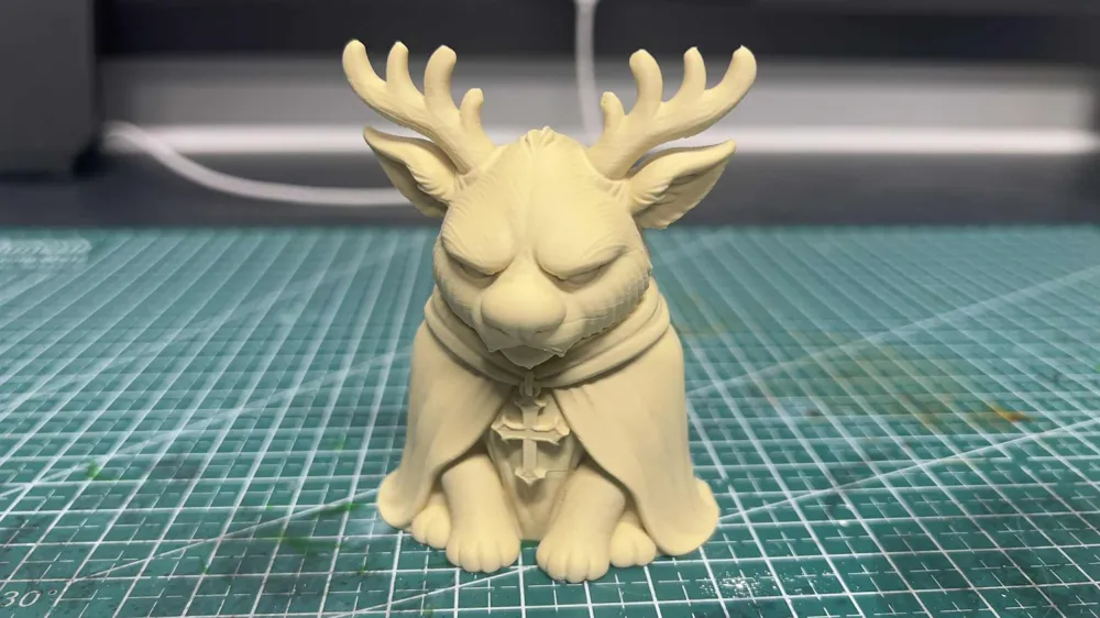 哥特式驯鹿鲁道夫 来自 Loligo MakerWorld：免费下载 3D 模型