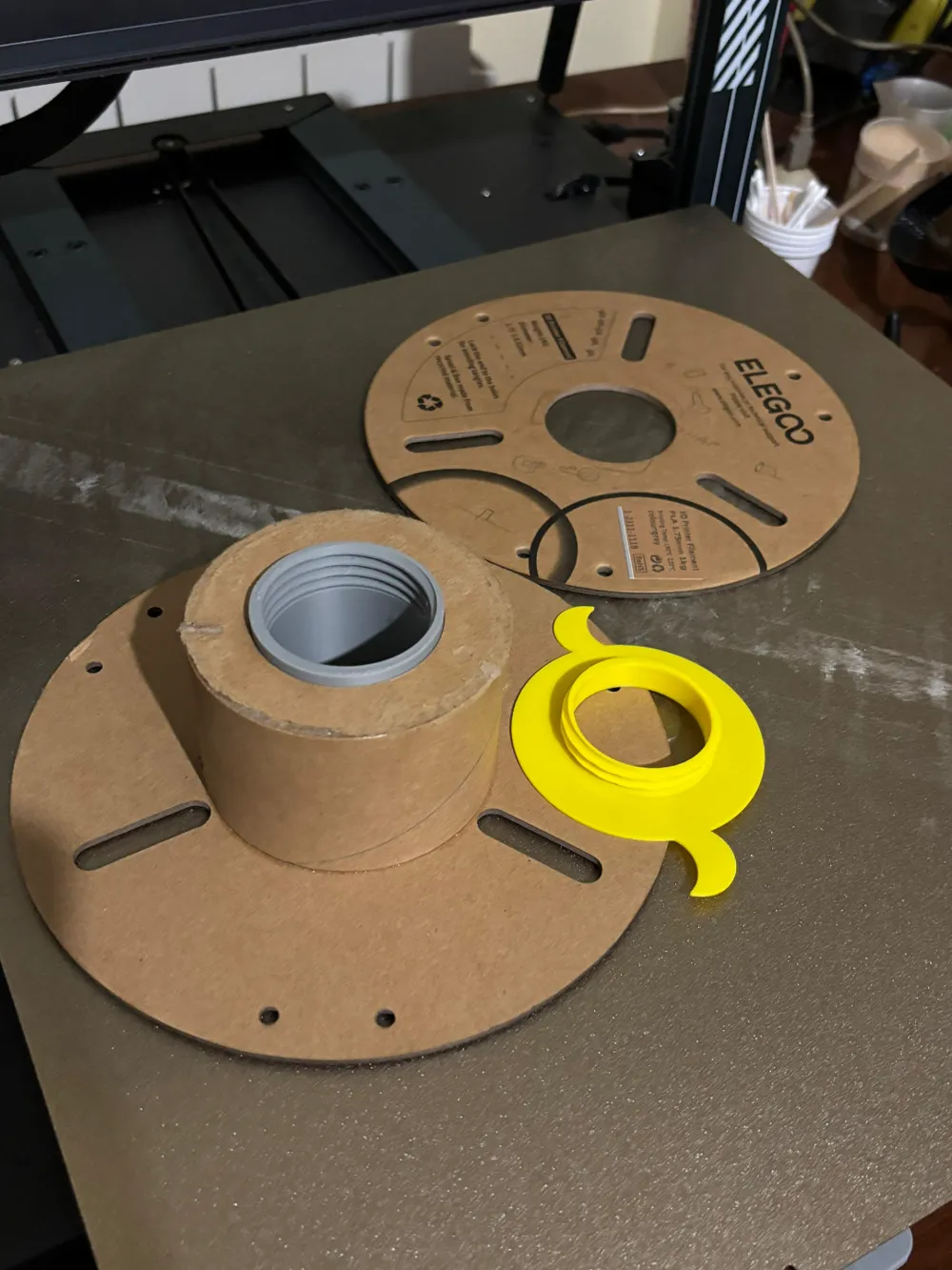 Elegoo cardboard spool recycler refills/respools by LoricGarde ...