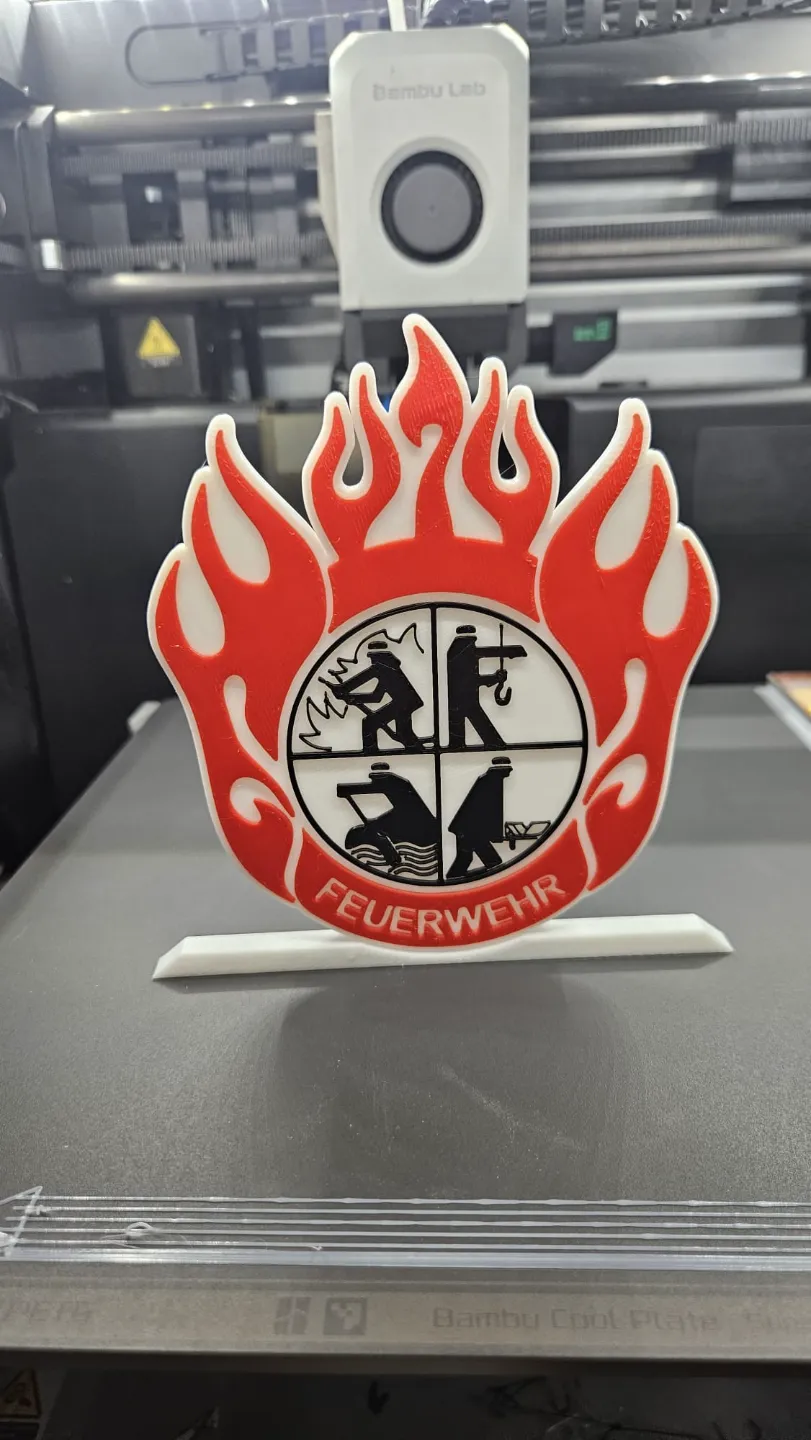 Fire Department Table Stand by 5kyrunn3r - MakerWorld