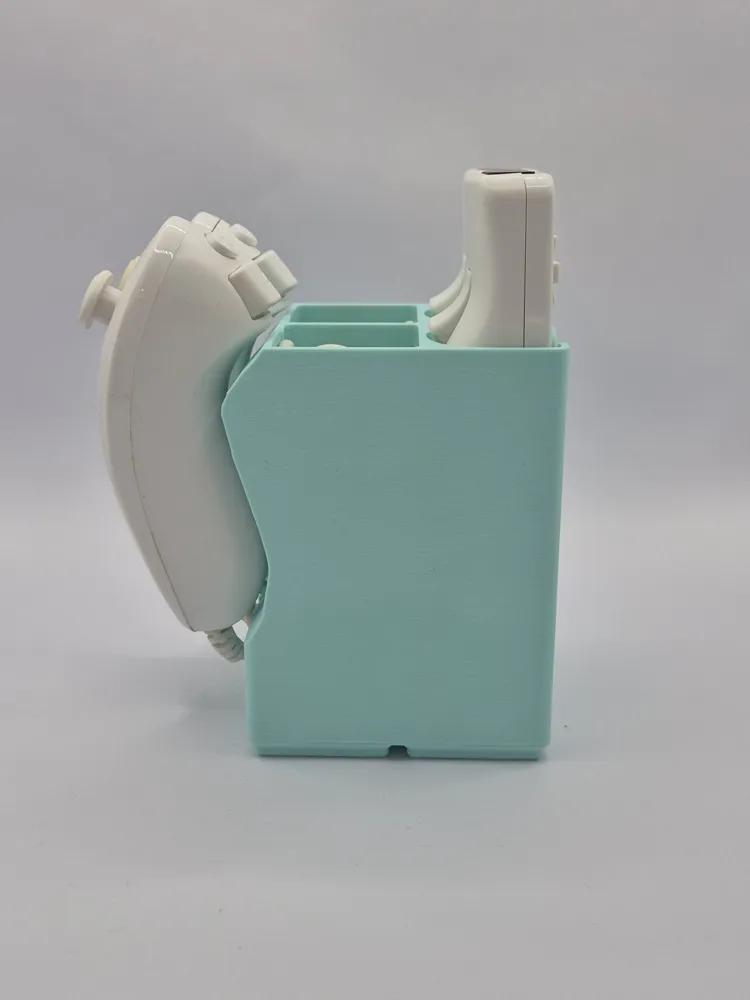 Gridfinity Wii Remote and Nunchuck stand - Free 3D Print Model - MakerWorld