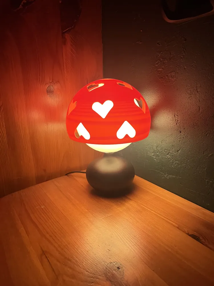 Simple valentine's day lamp IKEA - Free 3D Print Model - MakerWorld