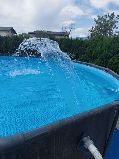 Intex pool fountain direct mounting (no supports) by BlazK MakerWorld ...