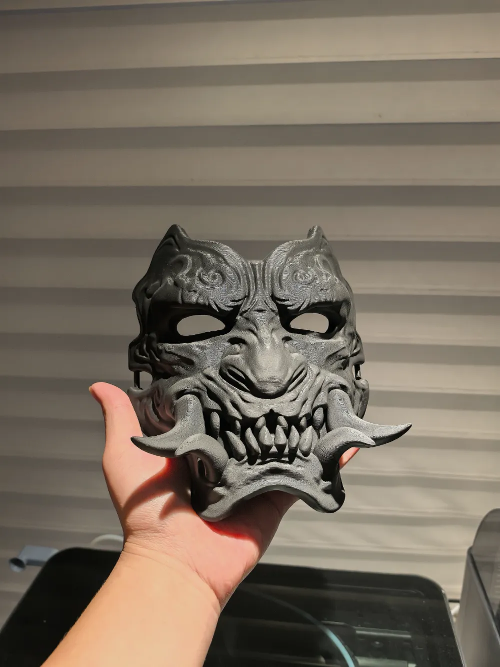 Black Myth Wukong Mask - Free 3D Print Model - MakerWorld