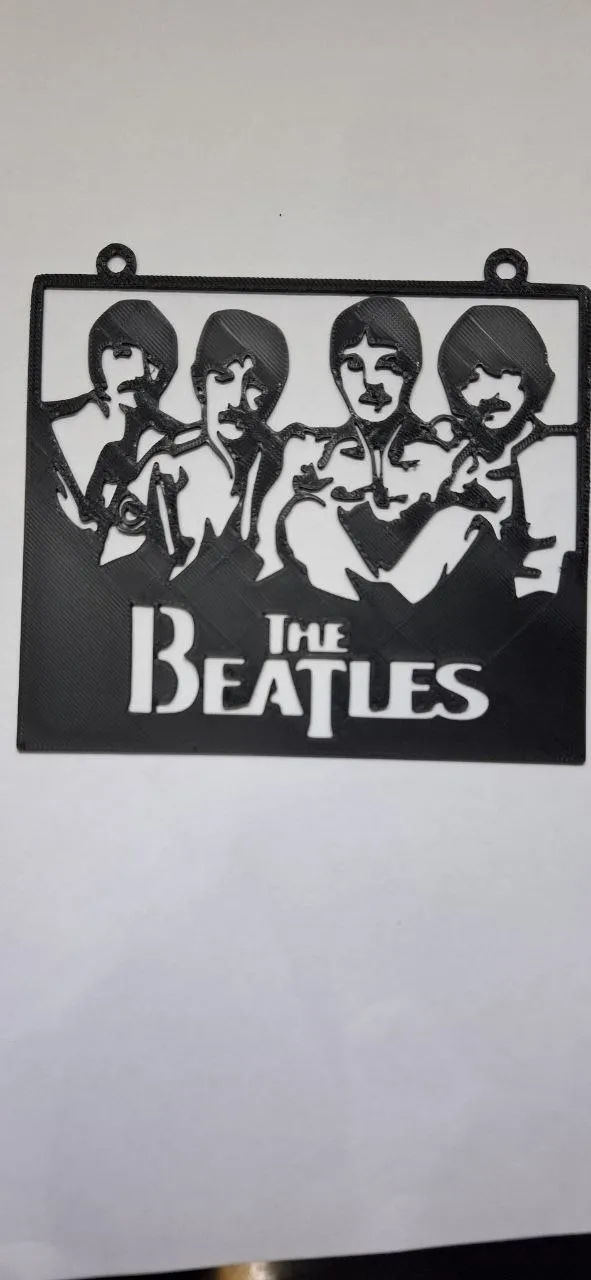 stencil The Beatles - Free 3D Print Model - MakerWorld