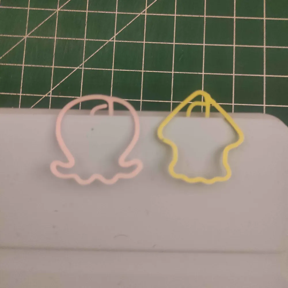 Splatoon & Pikmin Büroklammern – Kostenloses 3D-Druckmodell – MakerWorld