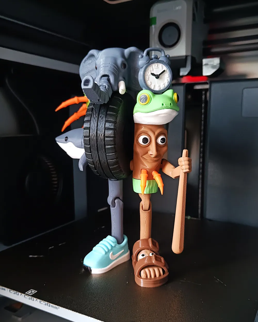 La Grande Combinazione articulated toy by Hiko 3D MakerWorld: Download Free 3D Models