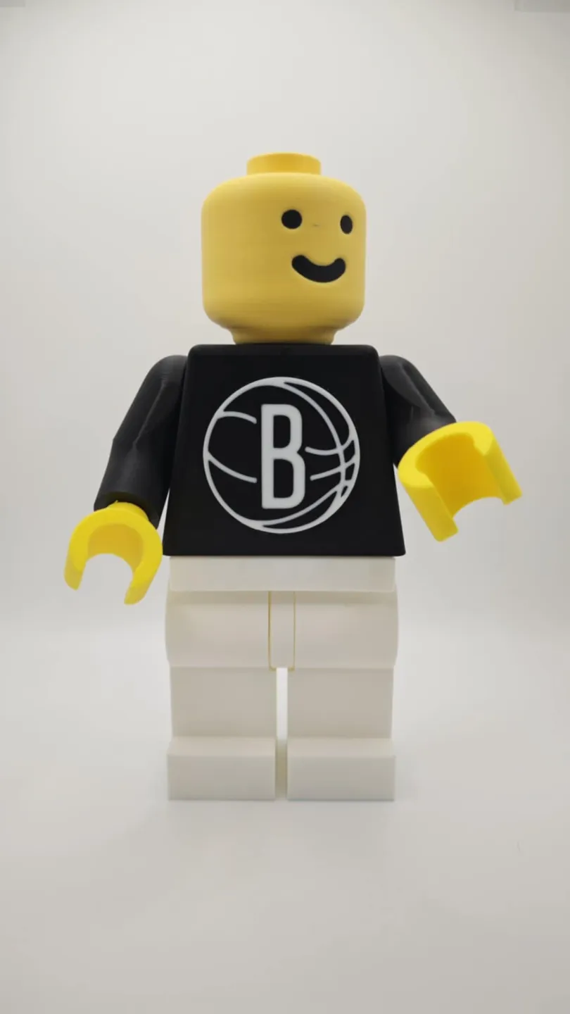 NBA Brick Man - Brooklyn Nets (500%) by P78 - MakerWorld