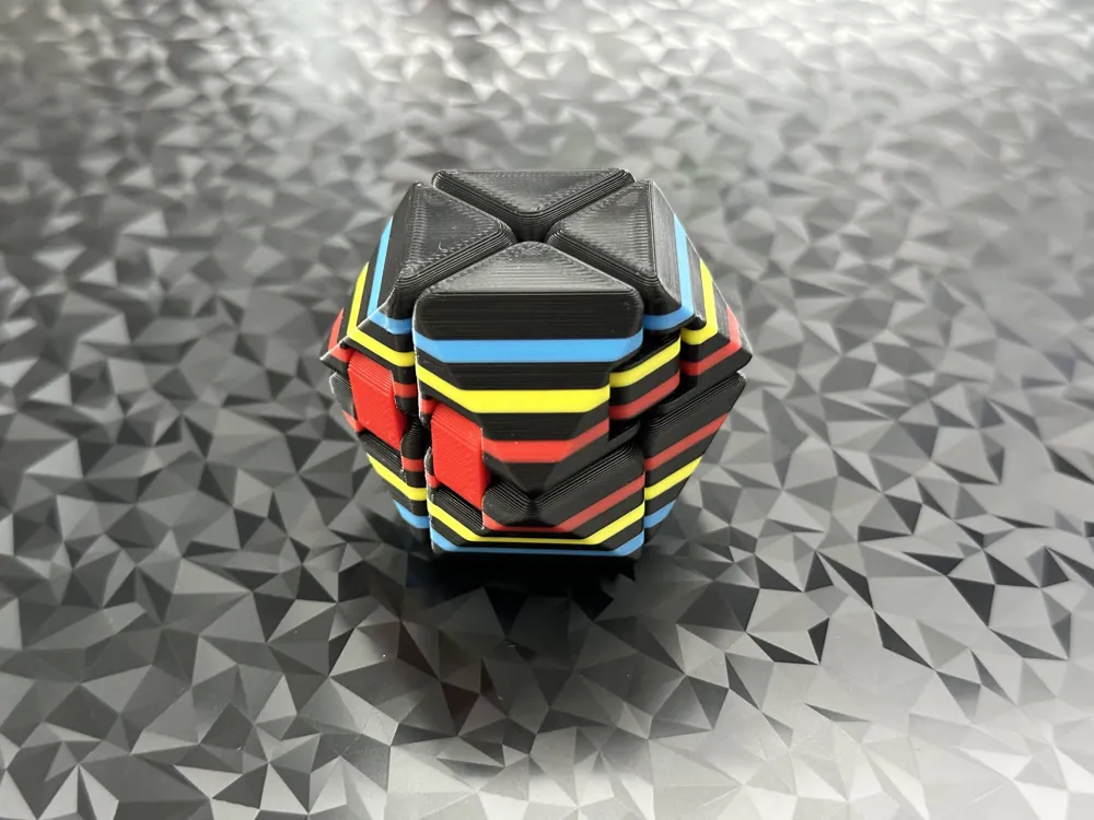 Fidget Cube Toy: Prism by austinvojta MakerWorld: Download Free 3D Models