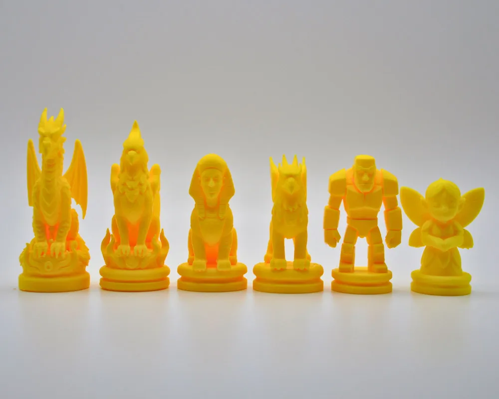 Mythical Creatures Chess Set - Free 3D Print Model - MakerWorld