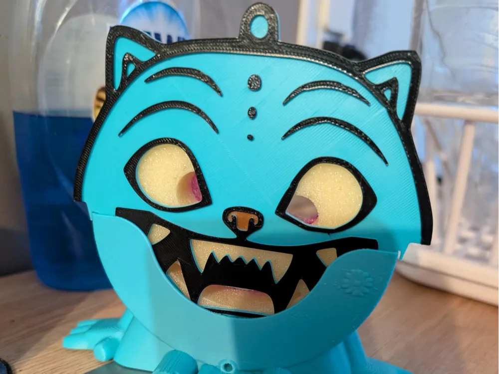 Derpy K pop demon hunters scrub mommy / daddy mask - Free 3D Print ...