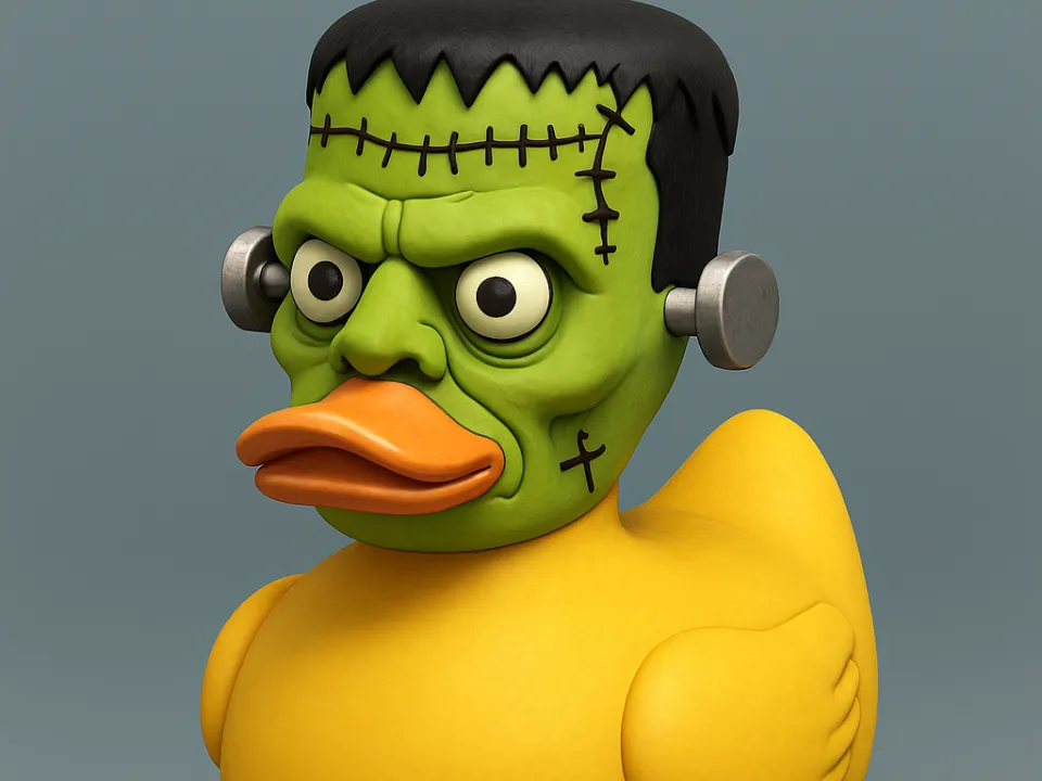 Frankenstein rubber duck – Kostenloses 3D-Druckmodell – MakerWorld