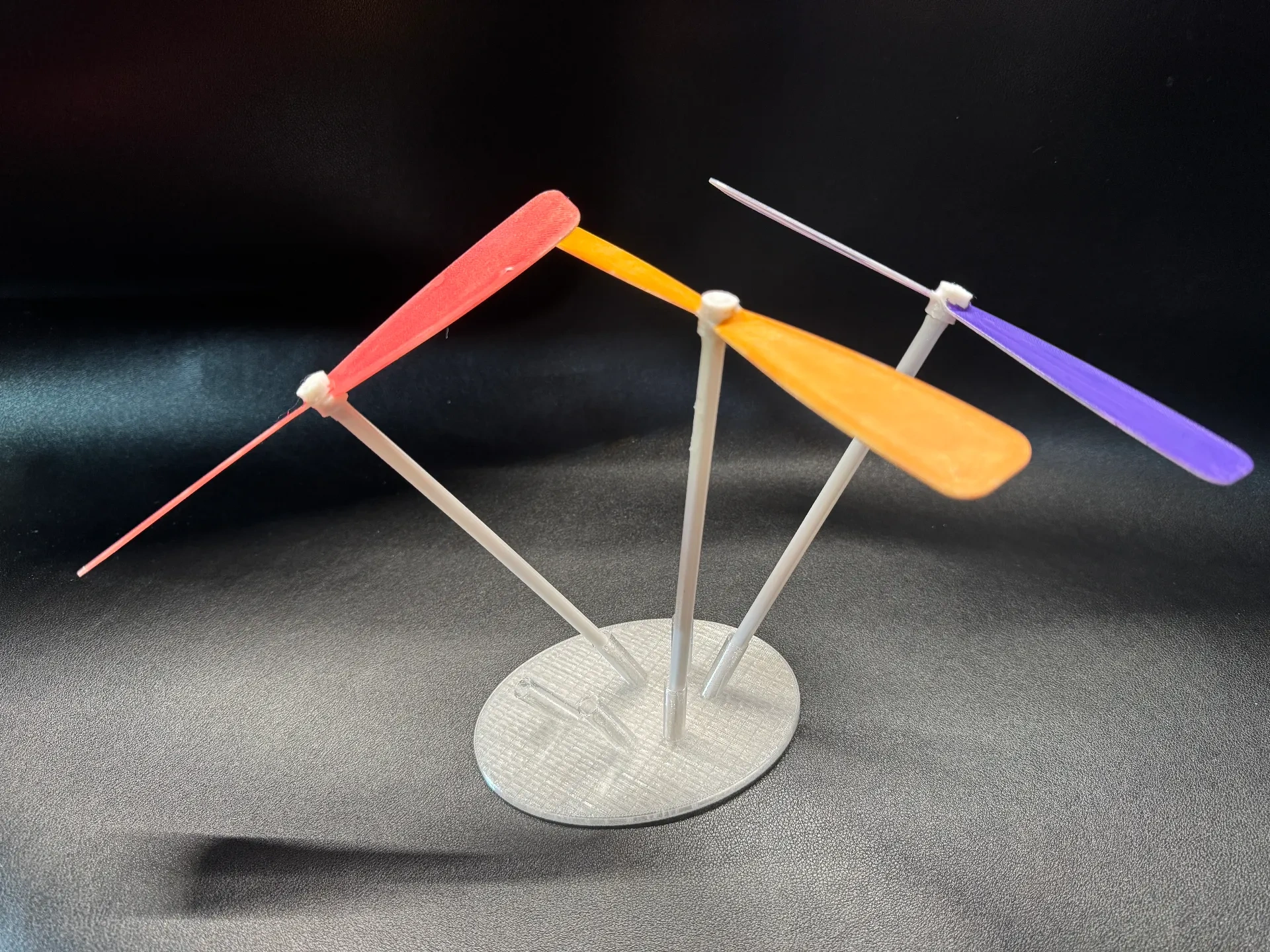 Bamboo Copter Stand【Simple Joys of Childhood】 by 琪辰言 - MakerWorld