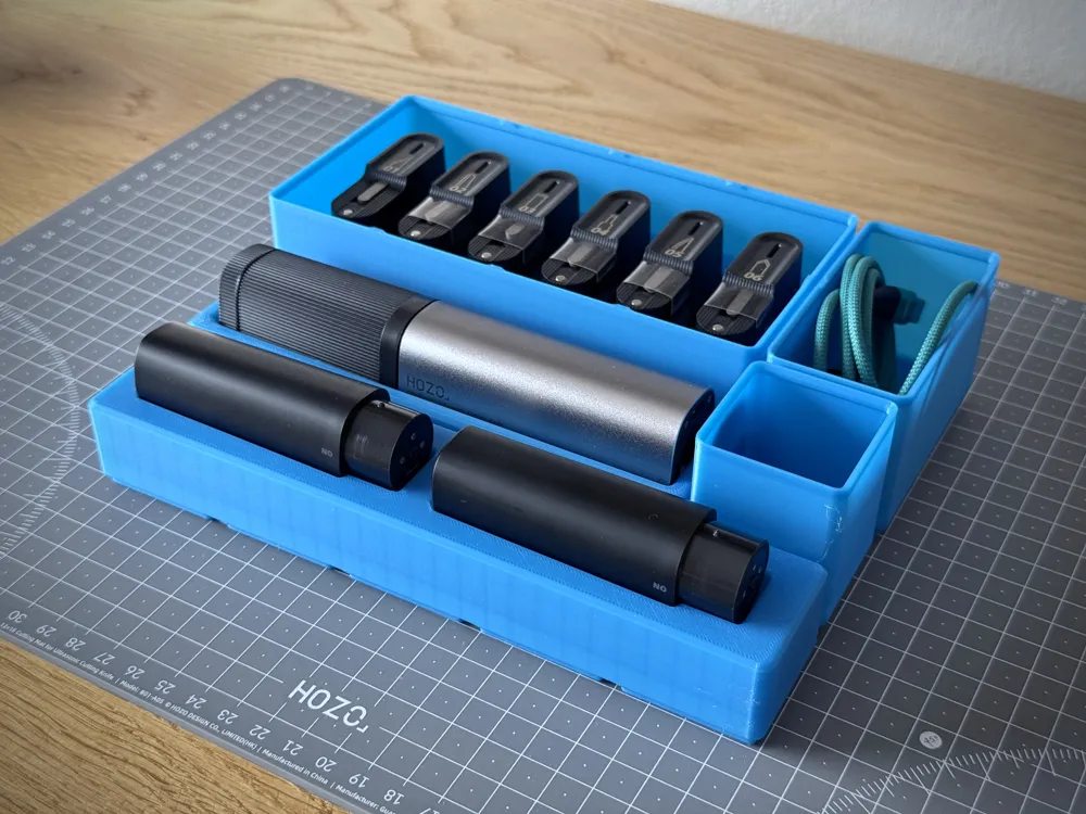 HOZO NeoBlade Set for Gridfinity Case - Free 3D Print Model - MakerWorld