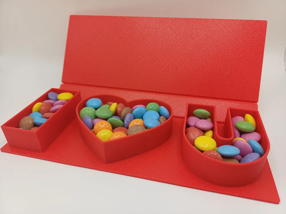 Valentine's Day Gift Box - Free 3D Print Model - MakerWorld
