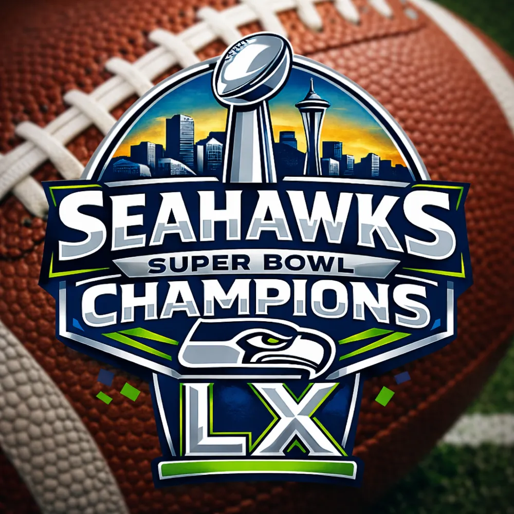Seahawks Hype Chain – Super Bowl LX 2026 Champs - Free 3D Print Model ...