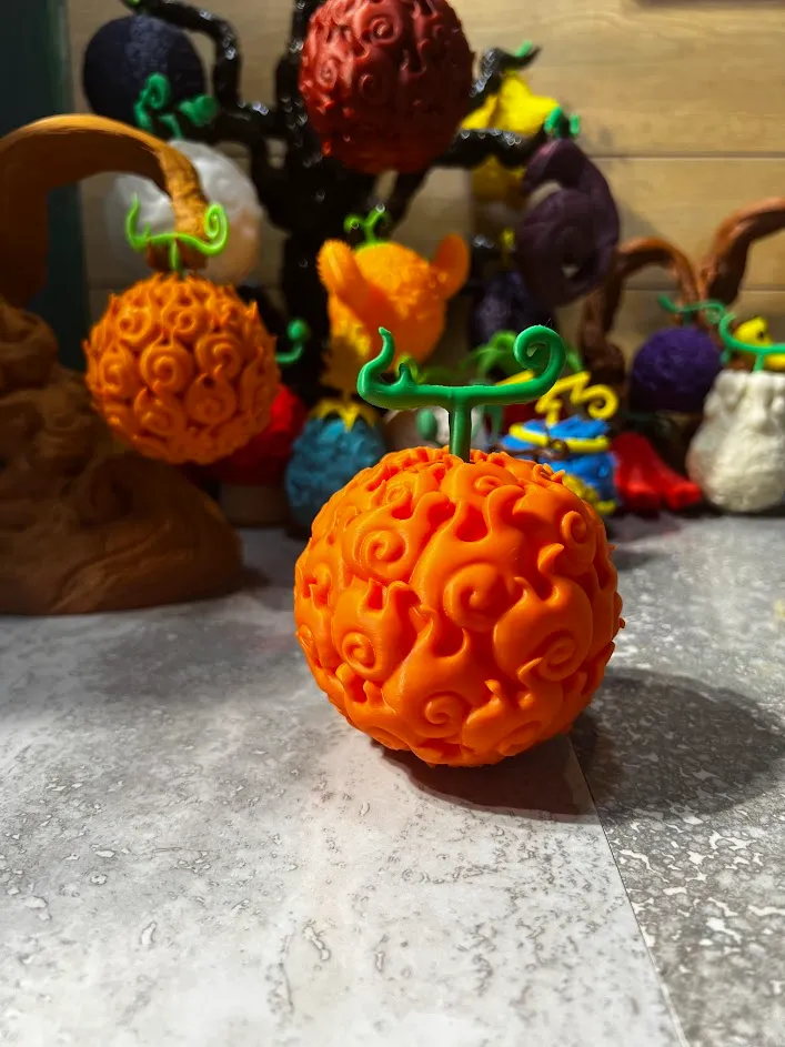 Mera Mera No Mi - Flame Flame Devil Fruit - Free 3D Print Model ...