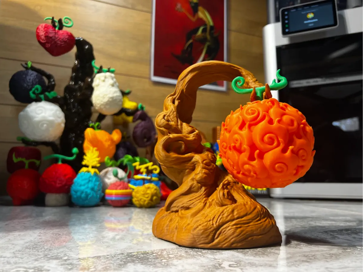 Mera Mera No Mi - Fruta del Diablo Fuego Fuego - Modelo de impresión 3D ...
