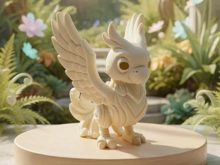 Sky-Stormer: The Little Gryphon by 3D Dekoration MakerWorld: Download ...