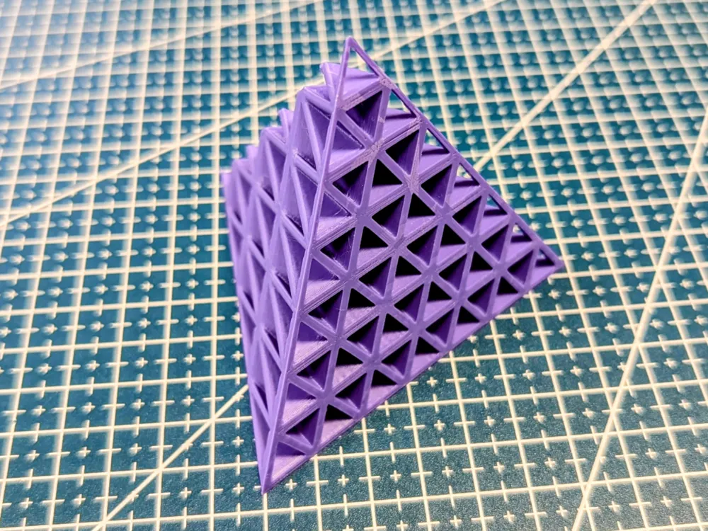 Triangle Mirage Pyramid – Optical Illusion Print by ...