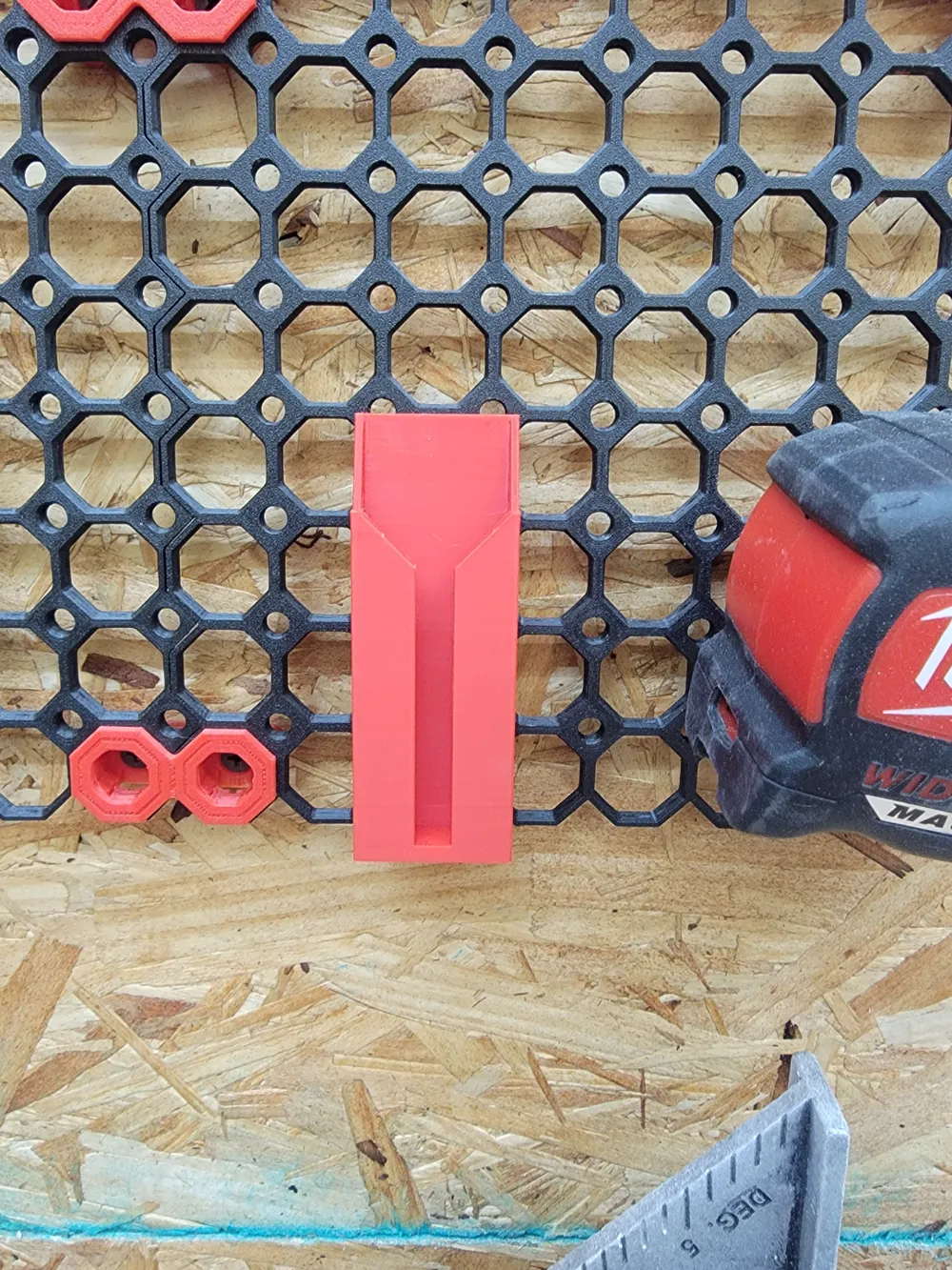 7in Speed Square Holder - Multiboard Remixed by Josh MakerWorld ...