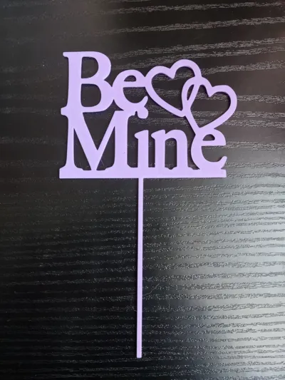 Be mine - cake/flower topper by Andrej - MakerWorld