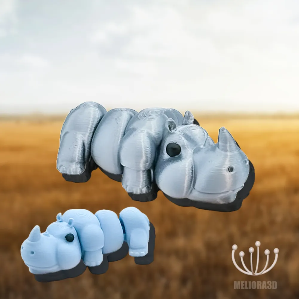 M3D - Flexi Rhino by Meliora3D - MakerWorld