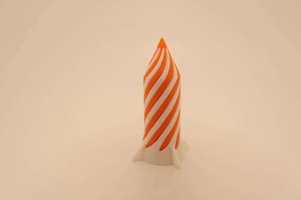 ROCKET Vortex Thread Passthrough Fidget - Simple by Fin3dPrinting ...