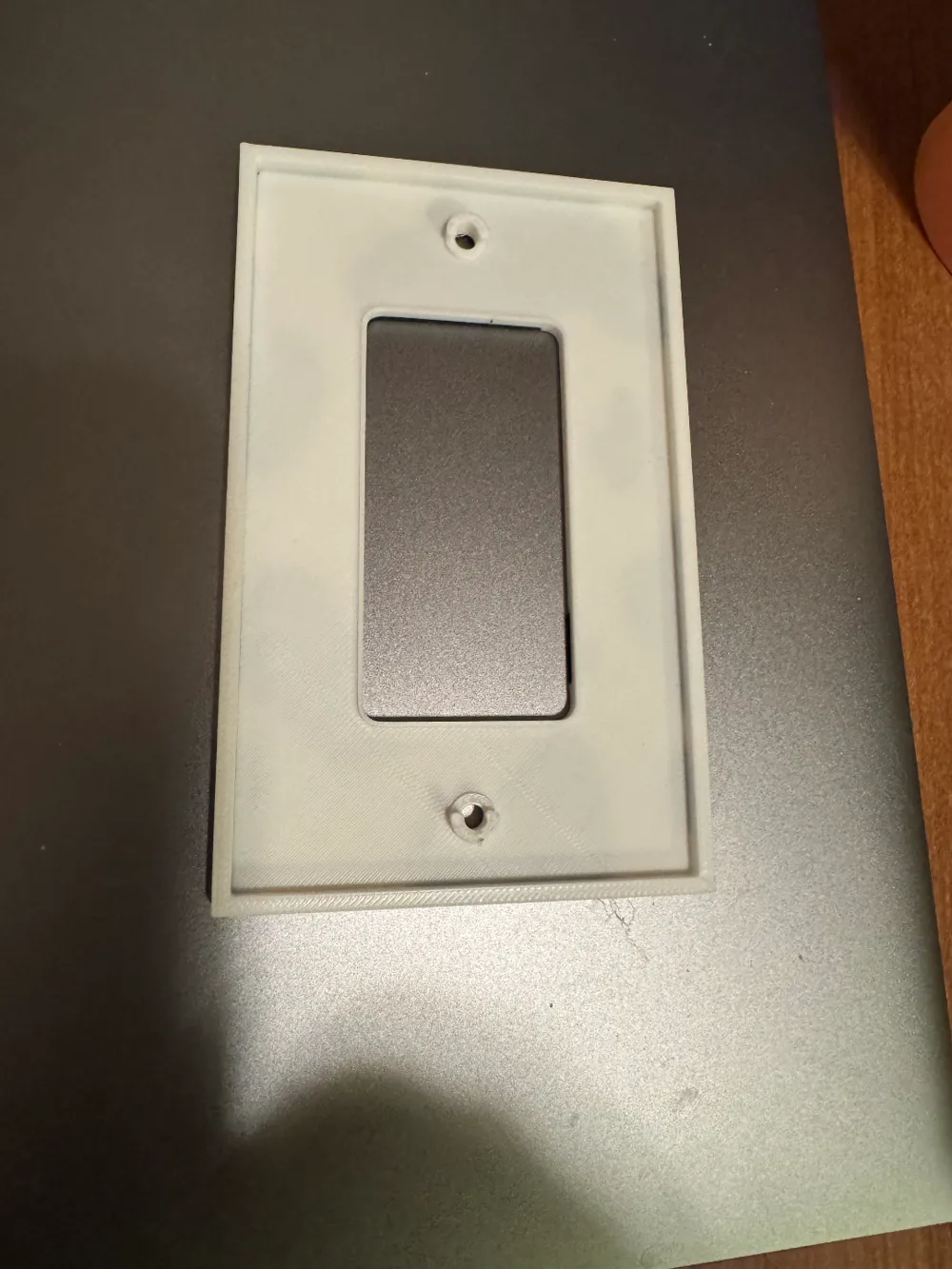 Light switch plate, single rocker, cow pattern - Free 3D Print Model ...