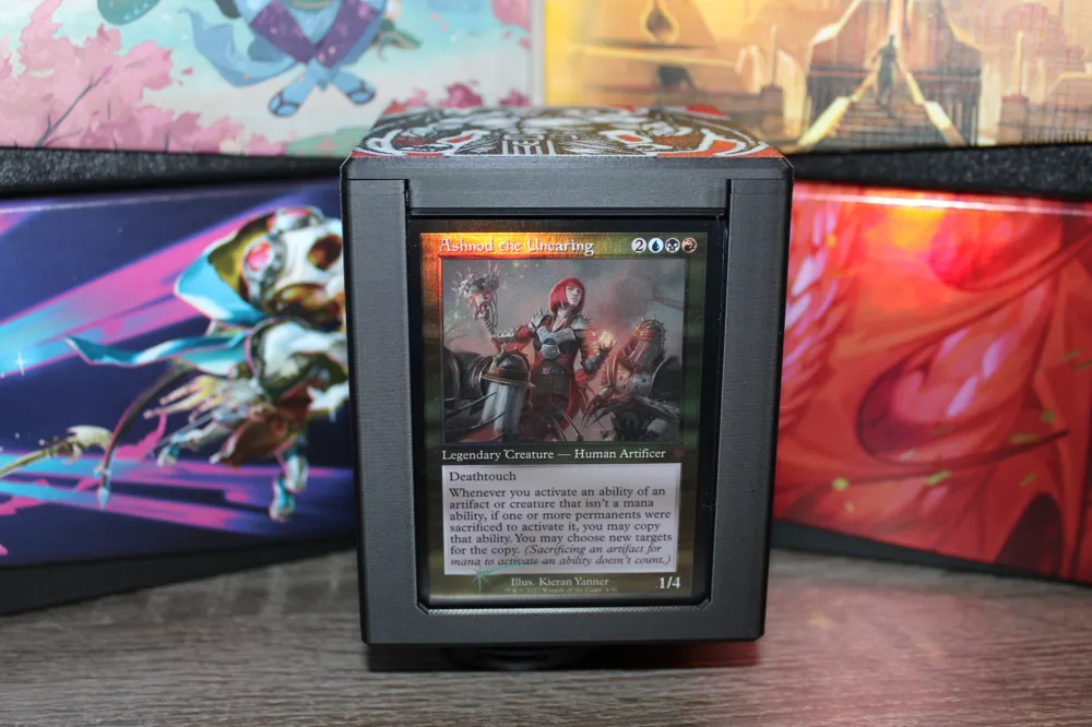 MTG EDH Commander Showcase Art Deck Box - Demons by Westly MakerWorld ...