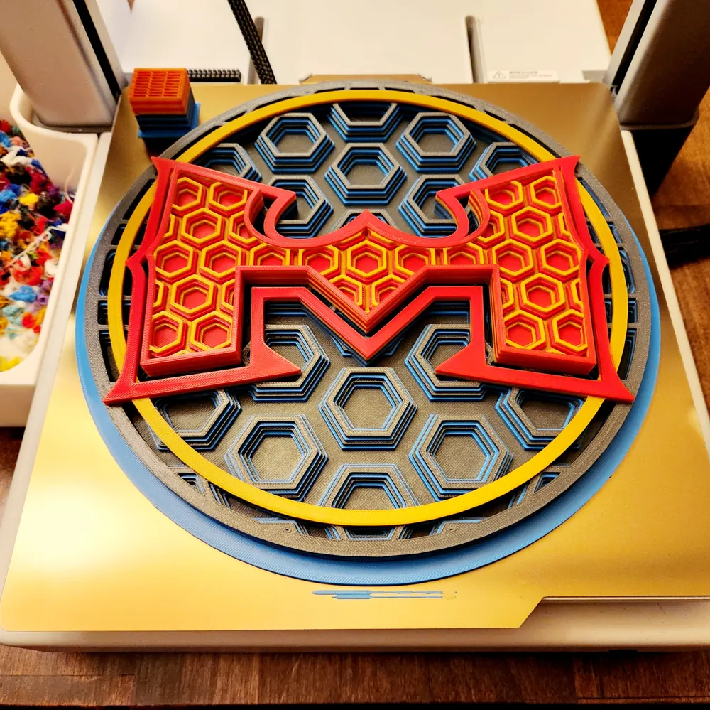 He-Man Dimensional Mosaic by w3r3wolv3s - MakerWorld