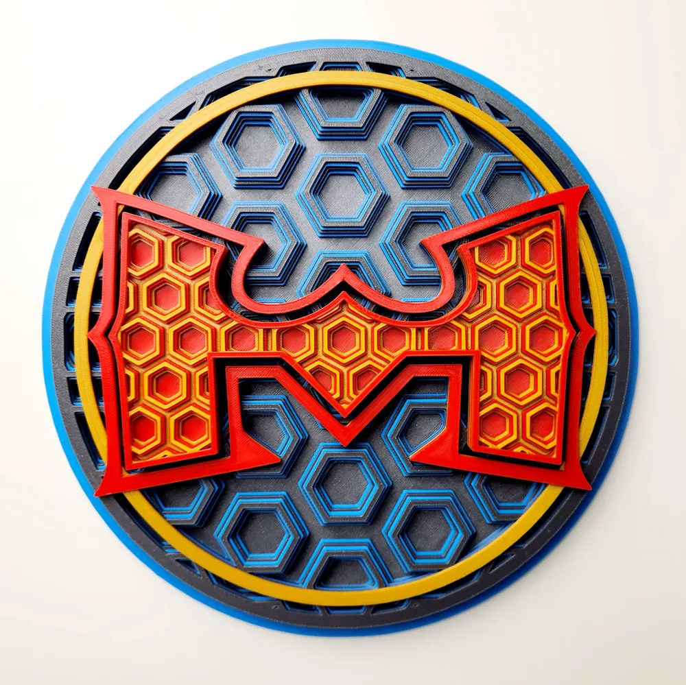 He-Man Dimensional Mosaic by w3r3wolv3s - MakerWorld