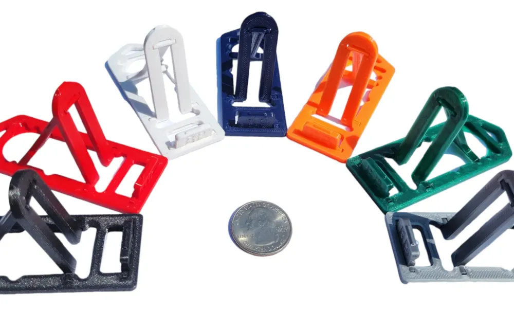 Foldable Phone Stand Keychain by BP3D MakerWorld: Download Free 3D Models