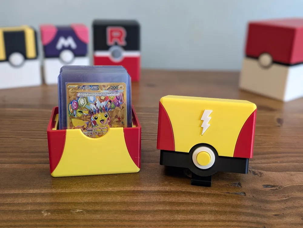 Pokémon Deck Box - #0025 Pikachu by designs.by.Marcum MakerWorld ...