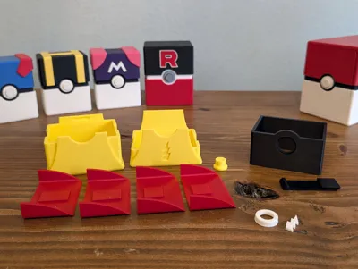 Pokémon Deck Box - #0025 Pikachu by designs.by.Marcum MakerWorld ...