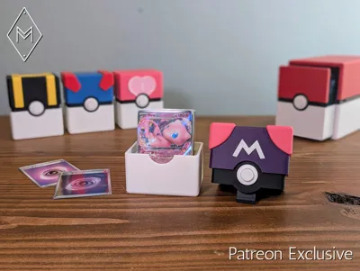 Pokémon Deck Box - #0025 Pikachu by designs.by.Marcum MakerWorld ...