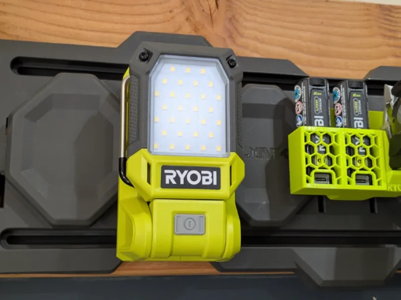 Holder - Link compatible for Ryobi 40V tools by Genepi MakerWorld: Download Free 3D Models
