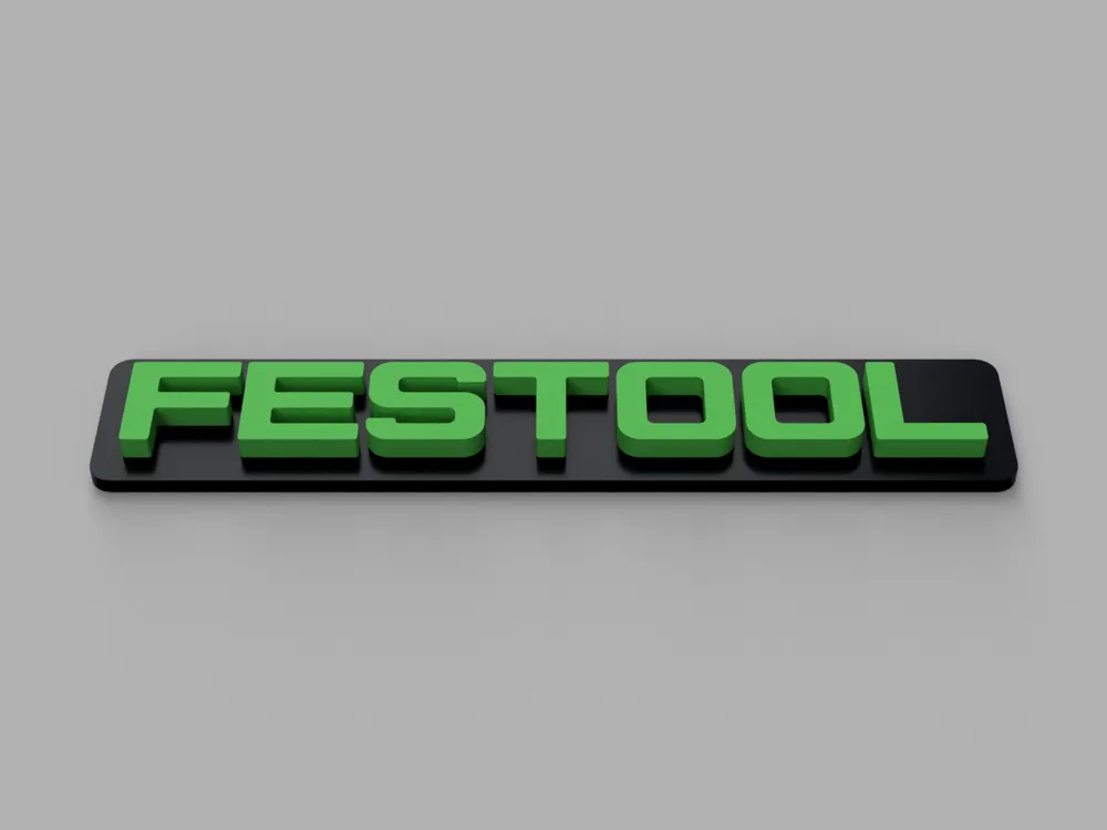 Festool logo by vestergaard MakerWorld: Download Free 3D Models