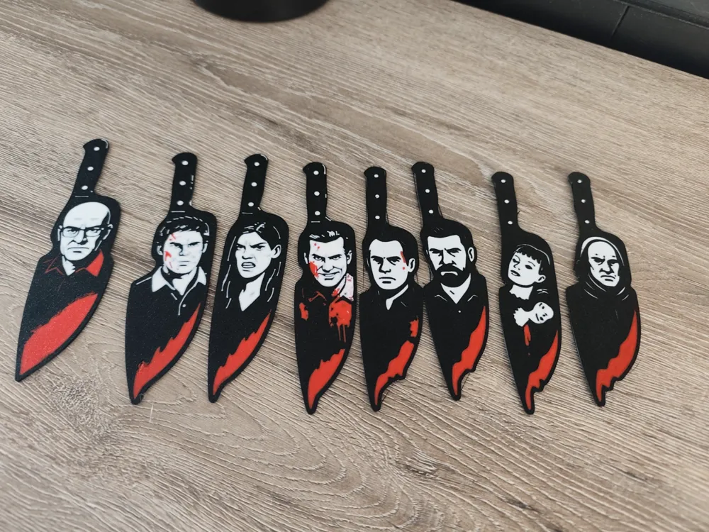 Dexter Knife Set - Free 3D Print Model - MakerWorld