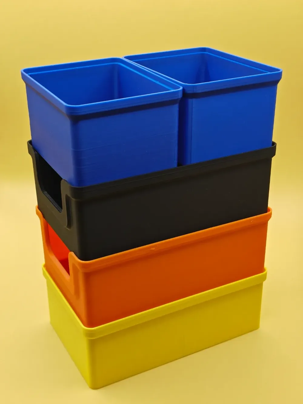 175x110mm Stackable Storage Basket, Box, and Bin by 花见花会开 - MakerWorld