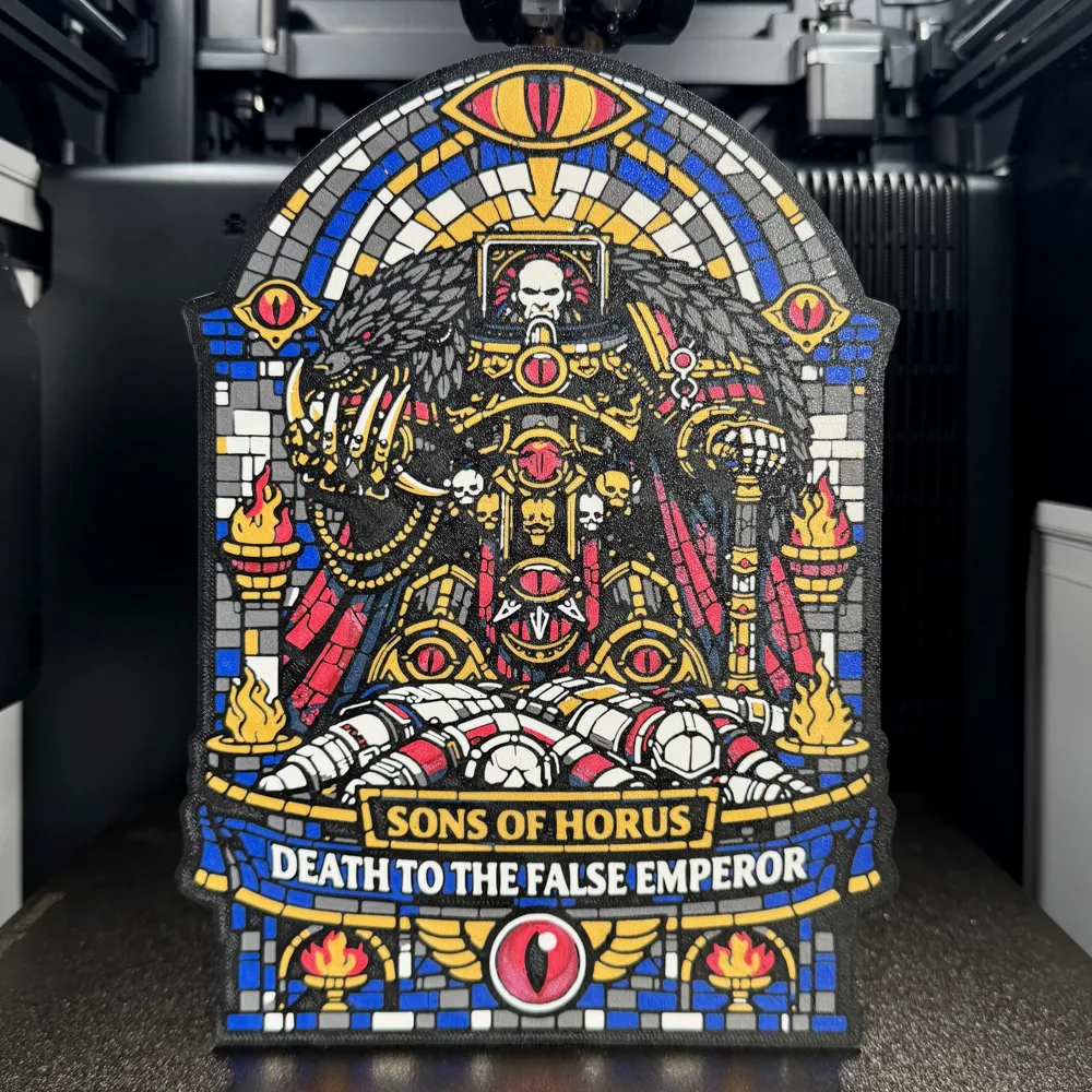 Chaos Sons of Horus 40k Lightbox; Space Marine - Free 3D Print Model ...