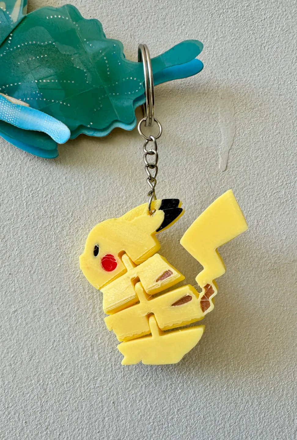 Flexi Pokémon: The Pikachu Keychain by 3DPrintsMom - MakerWorld