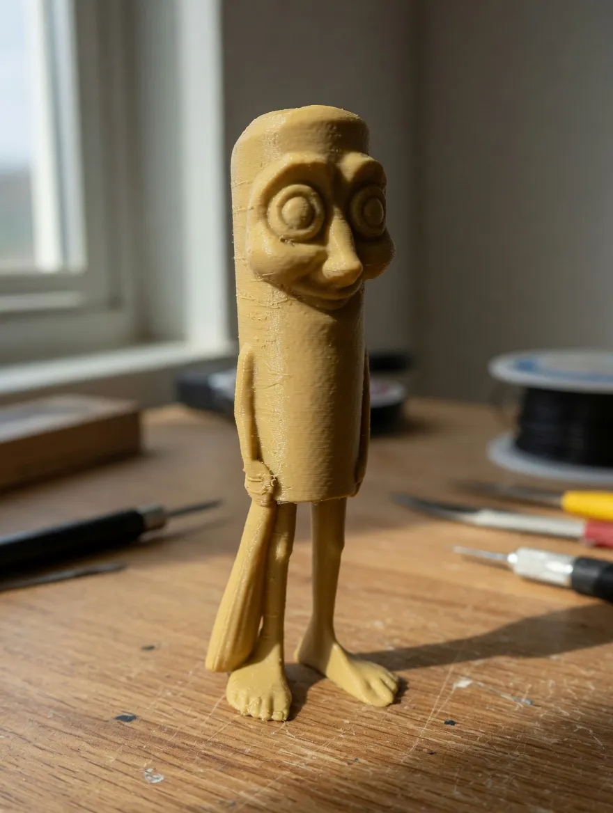 tung tung sahur 3D - Free 3D Print Model - MakerWorld
