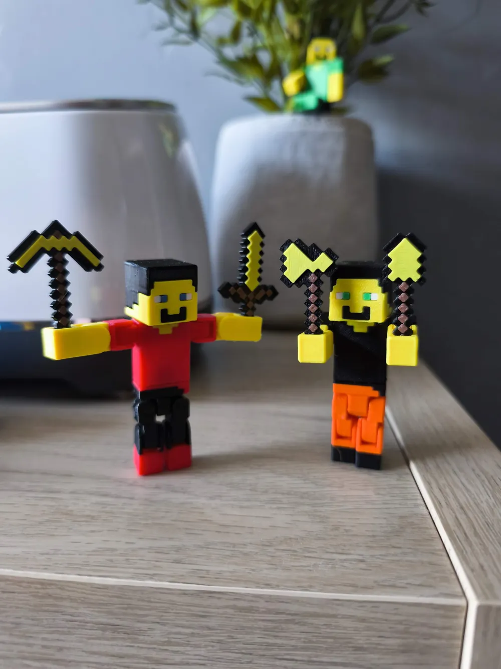 Minecraft Tools - 30min Print - Free 3D Print Model - MakerWorld