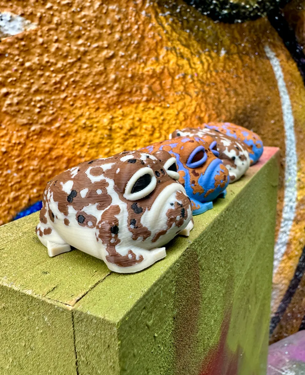 Garnet The Grouch Rain Frog Companion Magnet by Justin Koch MakerWorld ...