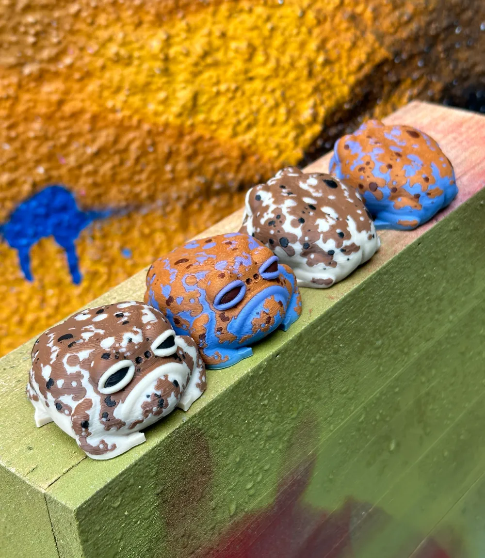 Garnet The Grouch Rain Frog Companion Magnet by Justin Koch MakerWorld ...