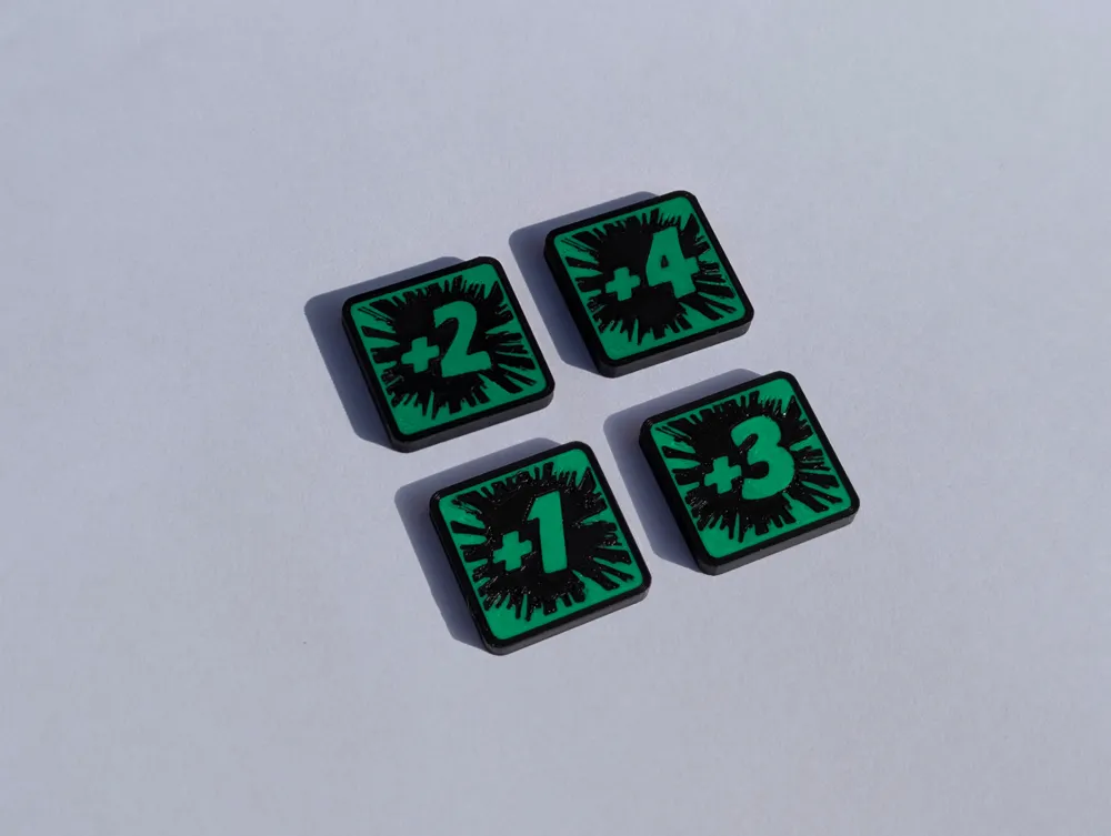 Stat boost Token Set | Marvel Champions LCG | - Free 3D Print Model ...