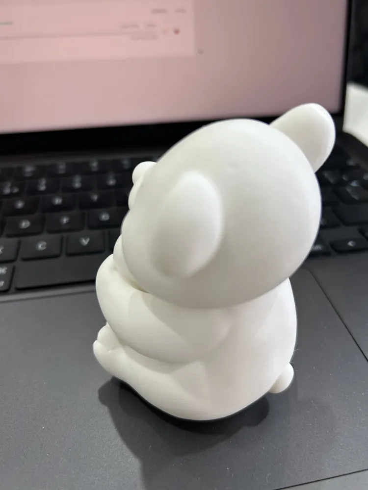 Cute Bear with Heart by Disaster MakerWorld: Download Free 3D Models