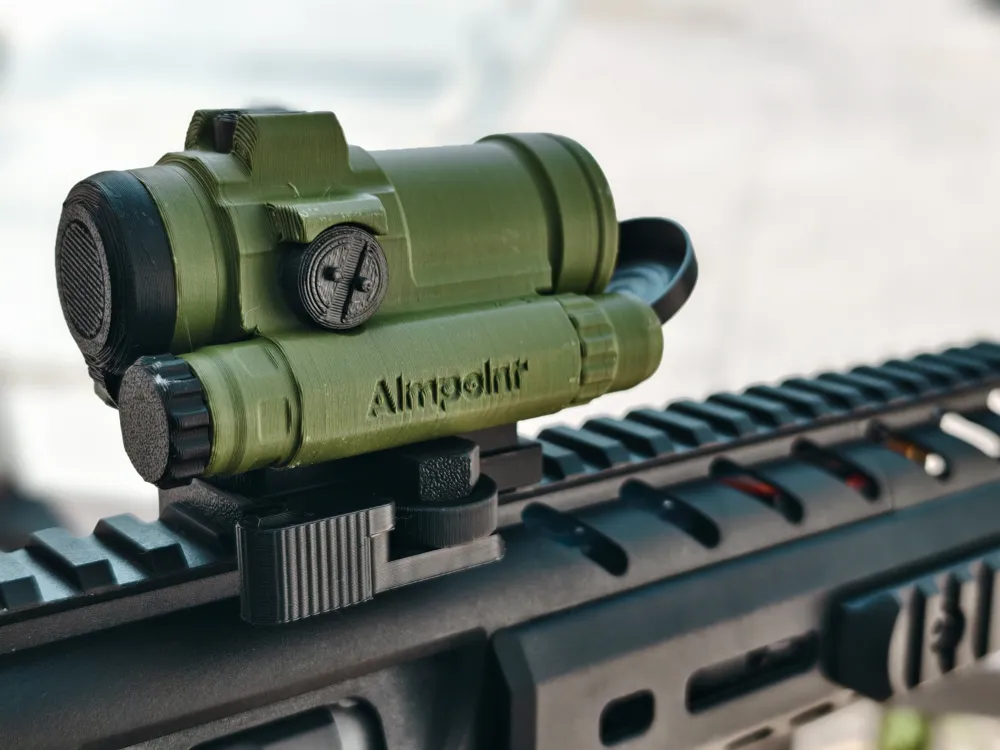 Aimpoint Comp M5s Red Dot Reflex Sight - Free 3D Print Model - MakerWorld