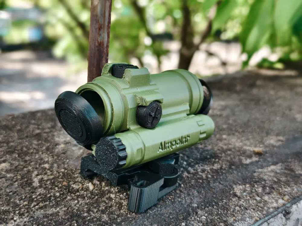 Aimpoint Comp M5s Red Dot Reflex Sight - Free 3D Print Model - MakerWorld