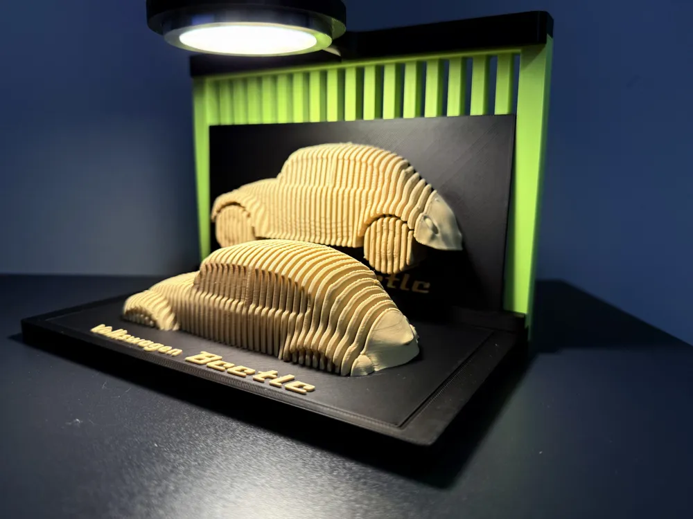 Volkswagen Beetle - Layered Car model! by ShapeShift 3D Creations ...